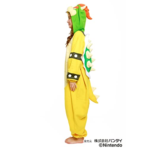 SAZAC Super Mario Bros - Onesie Jumpsuit Halloween Costume (Bowser)