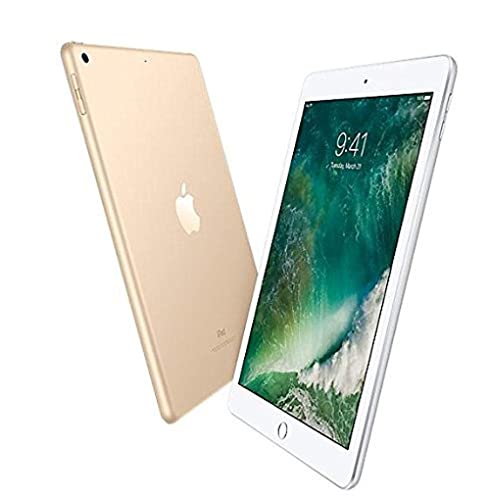 Apple iPad 9.7in with WiFi, 32GB 2017 Newest Model- Gold (Gold)(Renewed)