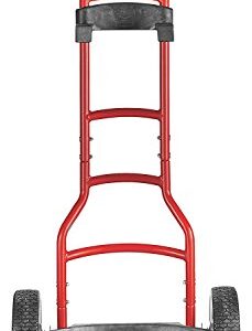 Rubbermaid Commercial Products Brute Construction and Landscape Dolly, 250-Pound Capacity, Red, Heavy Duty Dolly with Wheels