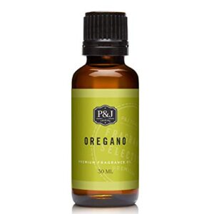 P&J Fragrance Oil | Oregano Oil 30ml - Candle Scents for Candle Making, Freshie Scents, Soap Making Supplies, Diffuser Oil Scents