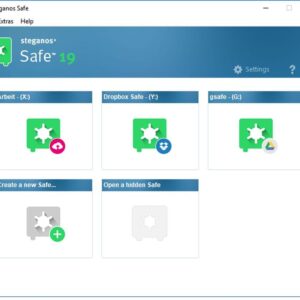 Steganos Privacy Suite 19 - Digital Safe and Password management for Windows 10|8|7 [Download]