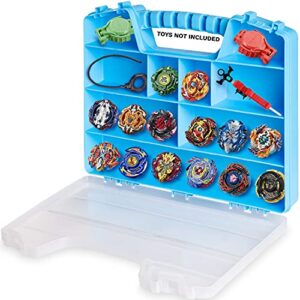 ash brand super durable carrying case - battle spinners toys organizer | blade storage box (hurricane)