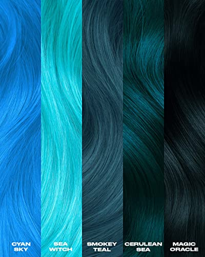 Lunar Tides Semi-Permanent Hair Color (43 colors) (Cerulean Sea)