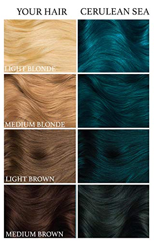 Lunar Tides Semi-Permanent Hair Color (43 colors) (Cerulean Sea)