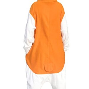 dressfan Animal Cosplay Costume Hamster Pajamas Women Girls Size XS Orange