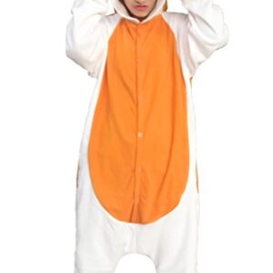 dressfan Animal Cosplay Costume Hamster Pajamas Women Girls Size XS Orange