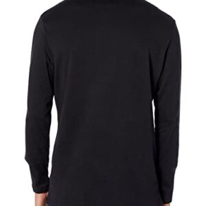 Amazon Essentials Men's Slim-Fit Long-Sleeve T-Shirt, Black, X-Large