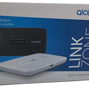 Alcatel LINKZONE | Mobile WiFi Hotspot | 4G LTE Router MW41TM | Up to 150Mbps Download Speed | WiFi Connect Up to 15 Devices | Create A WLAN Anywhere | GSM Unlocked