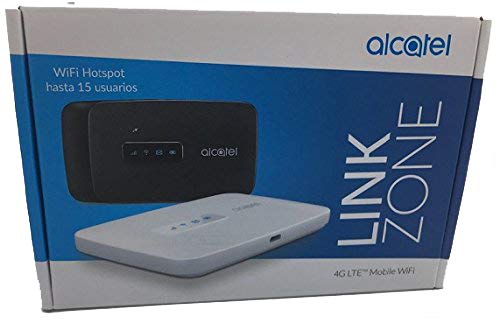 Alcatel LINKZONE | Mobile WiFi Hotspot | 4G LTE Router MW41TM | Up to 150Mbps Download Speed | WiFi Connect Up to 15 Devices | Create A WLAN Anywhere | GSM Unlocked