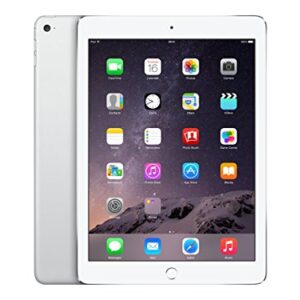 Apple MGLW2LL/A iPad Air 2 9.7-Inch Retina Display, 16GB, Wi-Fi (Silver) (Renewed)