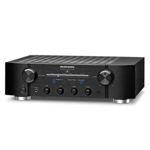 Marantz PM8006 Integrated Amplifier with New Electric Volume Control and Phono-EQ for Vinyl Playback | Connect Multiple Audio Sources | Flexible Configurations for More Power to Speakers