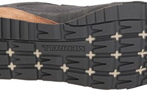 Merrell Men's Burnt Rock Travel Suede Hiking Shoe, Granite, 10 M US