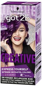 got2b creative semi-permanent hair color, 094 perky purple