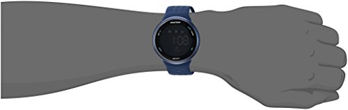 Armitron Sport Quartz Fitness Watch with Silicone Strap, Blue, 22 (Model: 40/8423NVY)