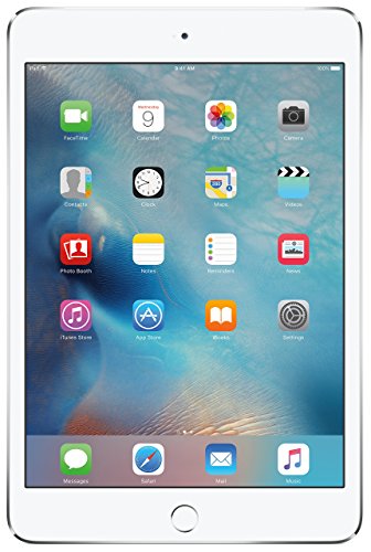 iPad mini 4 16GB Silver WiFi + Cellular(Renewed)