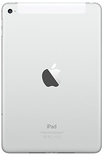 iPad mini 4 16GB Silver WiFi + Cellular(Renewed)