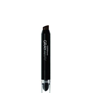 EVERPRO Gray Away Root Touchup Quick Stick, Black/Dark Brown, 0.1 Oz