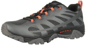 merrell mens moab edge 2 hiking shoe, monument, 7 us