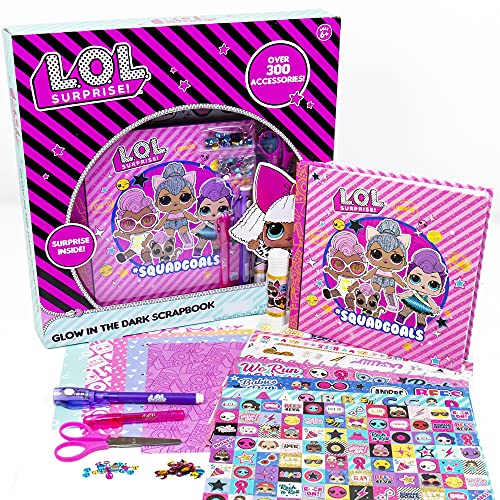 L.O.L. Surprise Glow-In-The-Dark Scrapbook by Horizon Group USA