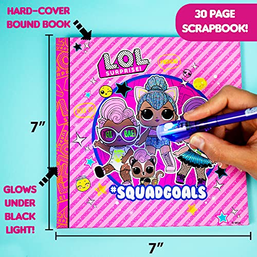 L.O.L. Surprise Glow-In-The-Dark Scrapbook by Horizon Group USA