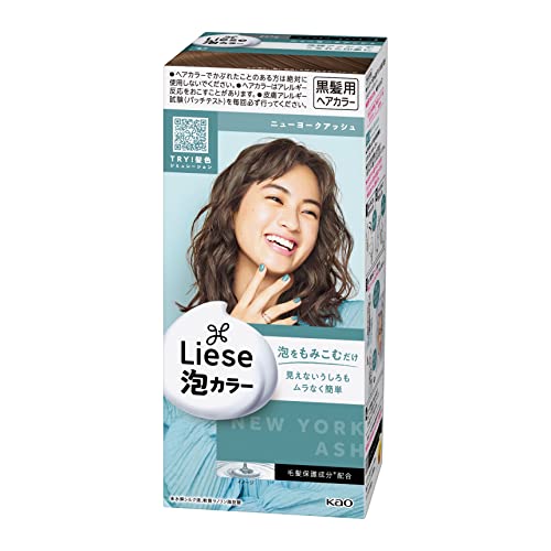 Kao Liese Prettia Bubble Hair Dye # New York Ash