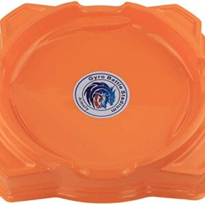 Aimoly Bey Stadium Battle Arena for Beyblade Burst Battling Tops Game (Orange)