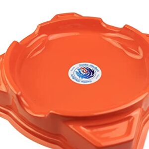 Aimoly Bey Stadium Battle Arena for Beyblade Burst Battling Tops Game (Orange)