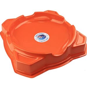 Aimoly Bey Stadium Battle Arena for Beyblade Burst Battling Tops Game (Orange)