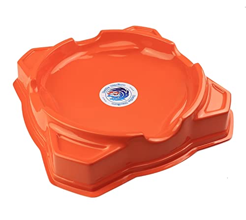 Aimoly Bey Stadium Battle Arena for Beyblade Burst Battling Tops Game (Orange)