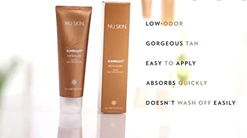 Nu Skin Sunright Insta Glow, Cream, low odor, for All skin,