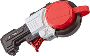 beyblade e3630 burst turbo slingshock precision strike launcher compatible with right/left-spin tops, age 8+