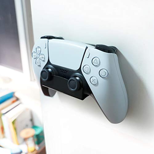 Monzlteck New Wall Mount For PS4 Controller,Compatible with PS5 controller,Screw-Free Application（Single）