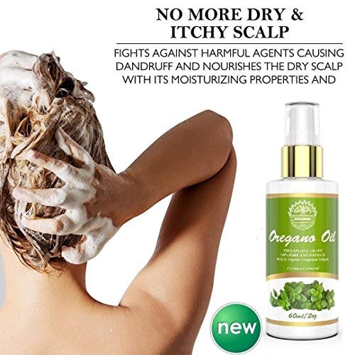 Oregano Oil Organic 2oz Pure Essential Oil Natural Wild Now Carvacrol Oreganol Oil Pump Spray Easy to Apply No Mess 60ml 2Floz