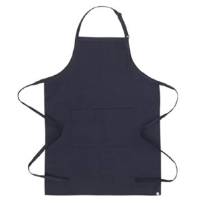 Chef Works Unisex Butcher Apron, Navy, One Size