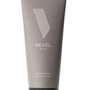 Bevel Face Wash with Tea Tree Oil, Witch Hazel and Aloe Vera to Cleanse, Hydrate and Brighten Skin, 4 Fl Oz