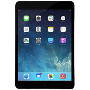 apple ipad mini 7.9in wifi 16gb ios 6 tablet 1stgeneration - black & space gray (renewed)