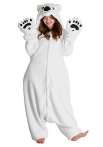 halloween polar bear kigurumi (adults, polar bear)