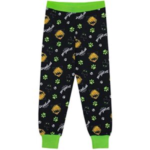 Miraculous Ladybug Boys' Cat Noir Pajamas Size 5 Multicolored