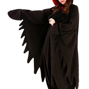 Halloween Raven Kigurumi Onesie Costume