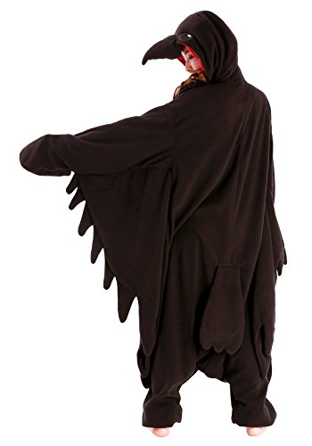 Halloween Raven Kigurumi Onesie Costume