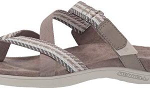 Merrell Women's District Mendi Thong Slipper, Brindle, 08.0 M US