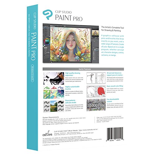 Clip Studio Paint Pro - Version 1 - for Microsoft Windows and MacOS