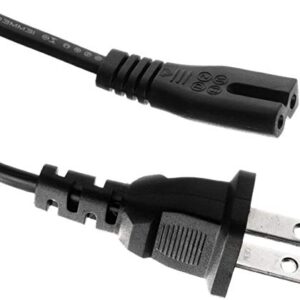 NiceTQ Replacement US 2Prong AC Power Cord Cable for Bose Wave Music System AWRCC1 AM/FM Radio CD Player