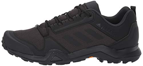 adidas outdoor Men's Terrex Ax3 Hiking Boot, Black/Black/Carbon, 10 M US