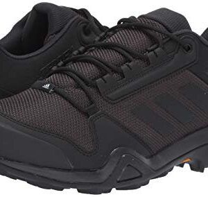 adidas outdoor Men's Terrex Ax3 Hiking Boot, Black/Black/Carbon, 10 M US