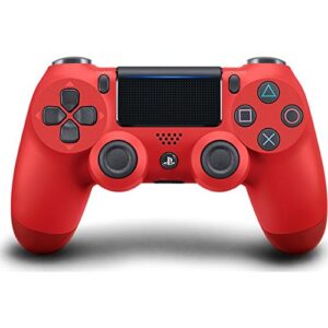 Sony Wireless Controller for PlayStation 4 Black (3001538) DualShock 4 Wireless Magma Red Controller for PlayStation 4