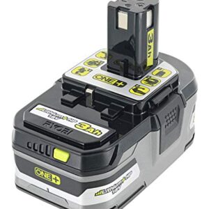 Ryobi P191 3.0 Amp Hour High Capacity Lithium Ion Battery w/ Cold Weather Performance and LED Power Indicator (Charger Not Included / Battery Only)