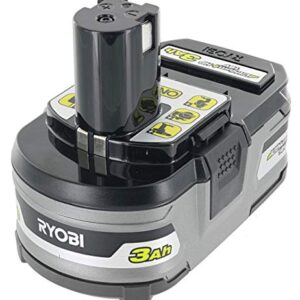 Ryobi P191 3.0 Amp Hour High Capacity Lithium Ion Battery w/ Cold Weather Performance and LED Power Indicator (Charger Not Included / Battery Only)