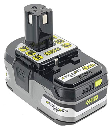 Ryobi P191 3.0 Amp Hour High Capacity Lithium Ion Battery w/ Cold Weather Performance and LED Power Indicator (Charger Not Included / Battery Only)