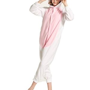 MizHome Halloween Costume Goat Hooded Pajamas Kigurumi Cosplay Goat L